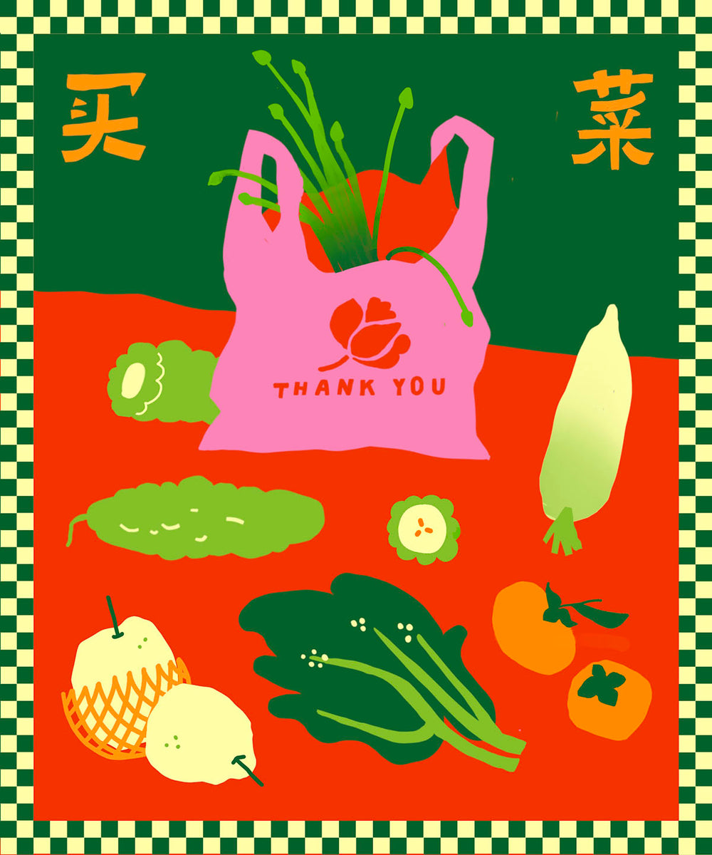 Project Woven Throw / Chinatown Grocery Haul by Rena Li – Day Trip